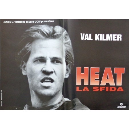 Heat Italian fotobusta movie poster set - illustraction Gallery