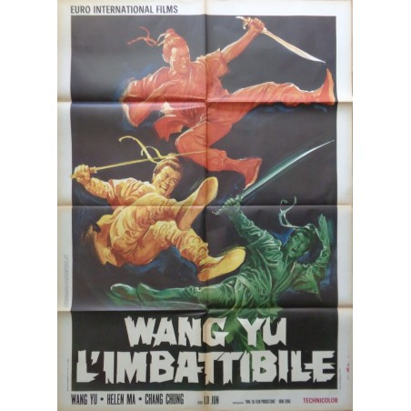 The Invincible Wang Yu (Zong Heng Tian Xia) Italian movie poster - illustraction Gallery