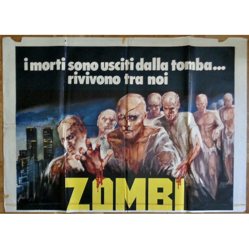 Zombie Holocaust Italian movie poster - illustraction Gallery