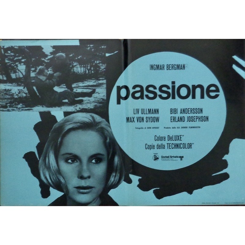 The Passion Of Anna (En Passion) Italian fotobusta movie poster set - illustraction Gallery