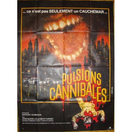 Cannibal Apocalypse (Apocalypse Domani) French Grande movie poster ...