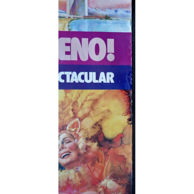 Reno MGM Casino original 1978 tourism poster - illustraction Gallery