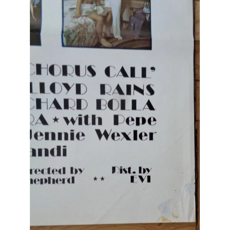 Chorus Call one sheet movie poster - illustraction Gallery