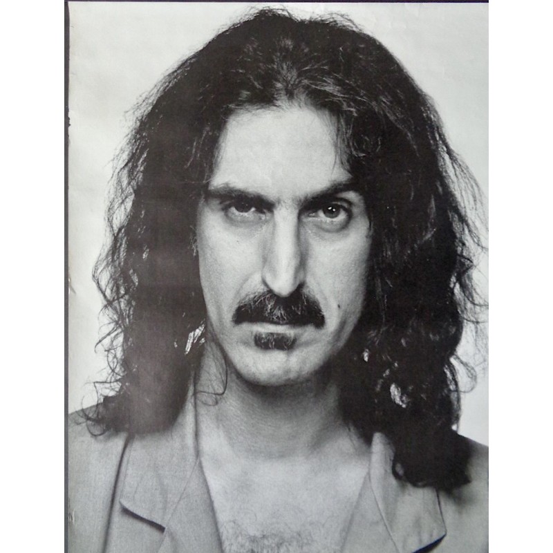 Frank Zappa 1984 German concert poster - illustraction Gallery