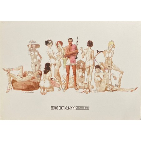 James Bond Hollywood edition 2006 limited edition print by Robert ...