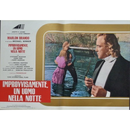 The Nightcomers Italian fotobusta movie poster set - illustraction Gallery